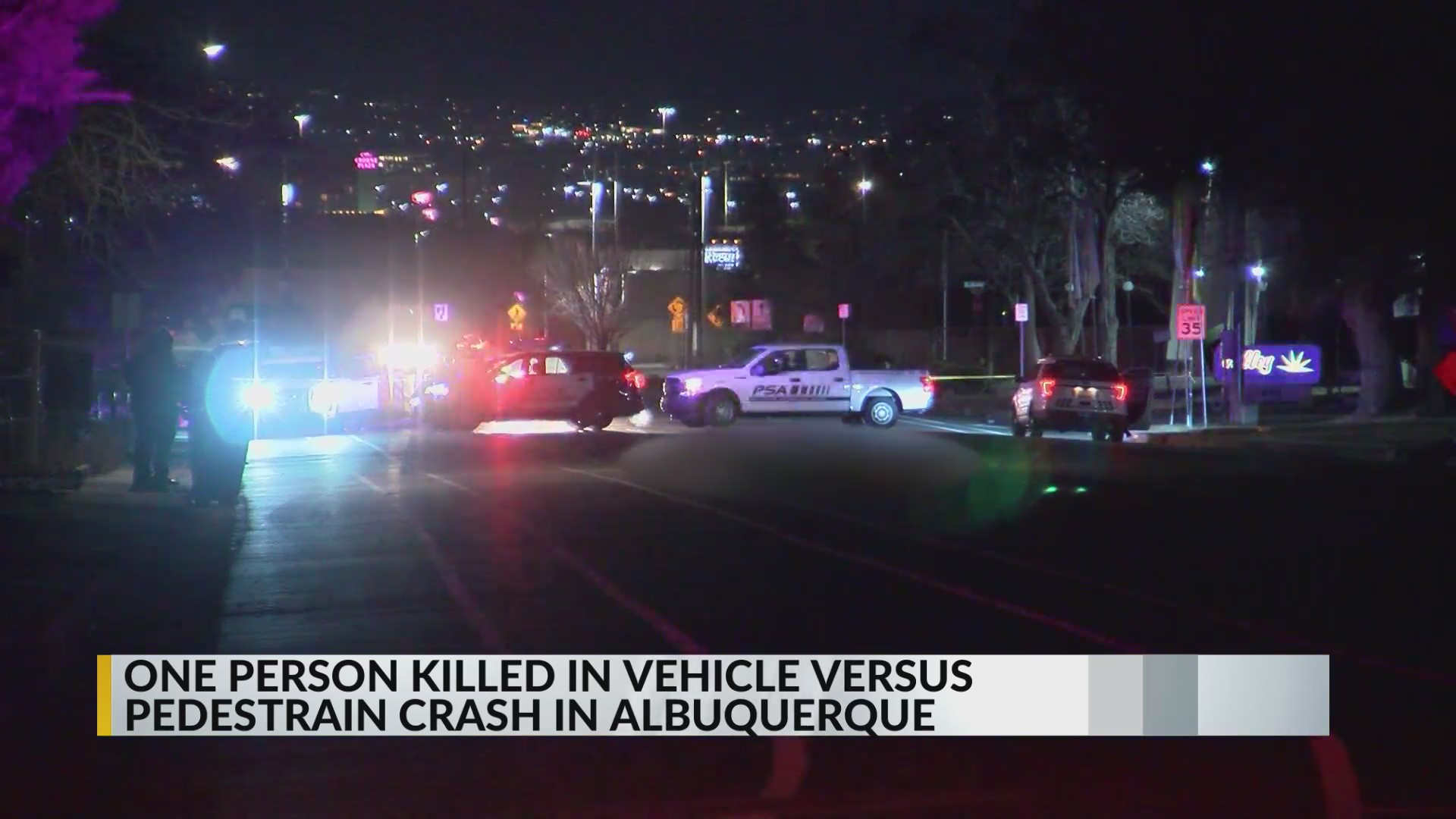 One pedestrian dead after crash in Albuquerque – KRQE NEWS 13 ...