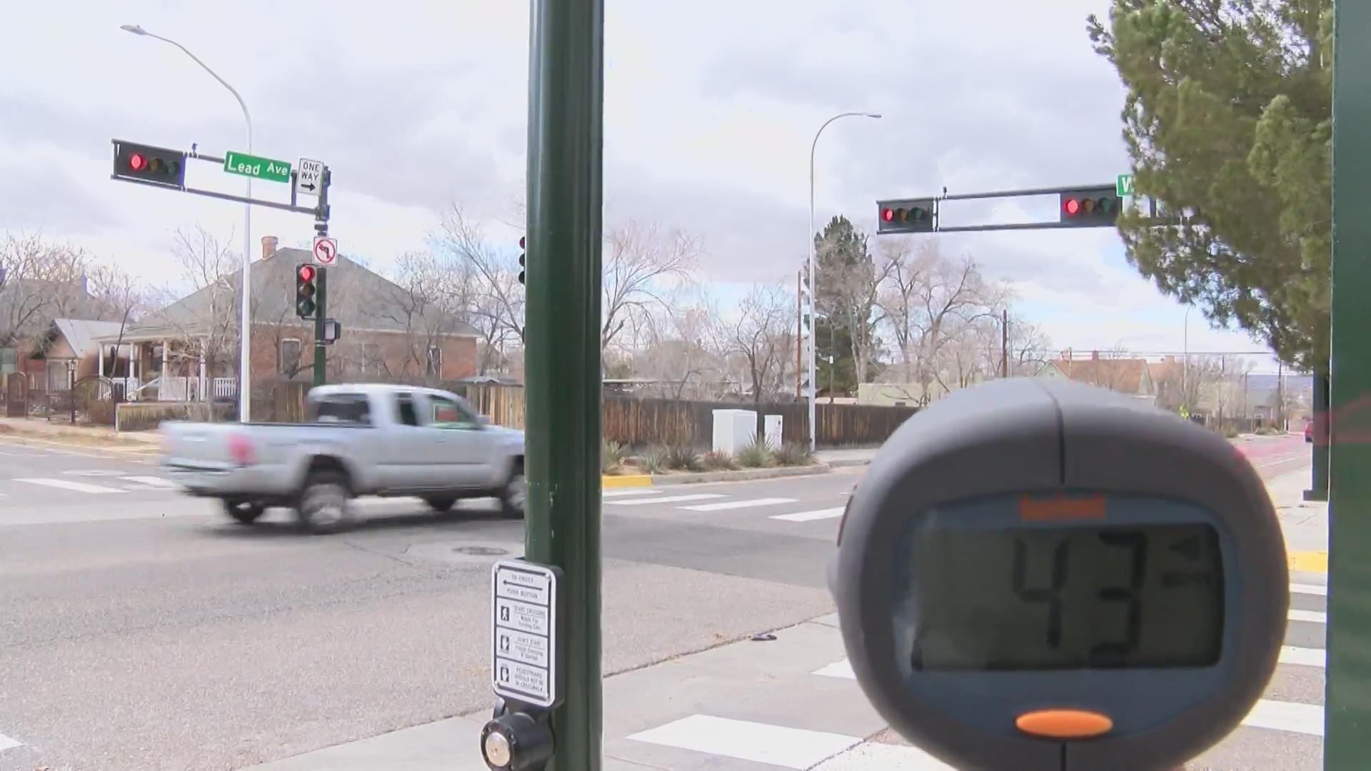 Traffic signals installed to slow drivers down along Lead and Coal ...