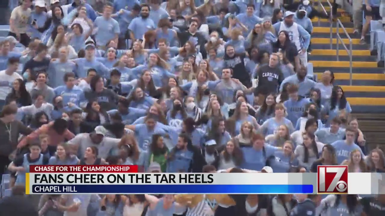 UNC fans cheer on Tar Heels from Dean Dome – CBS17.com