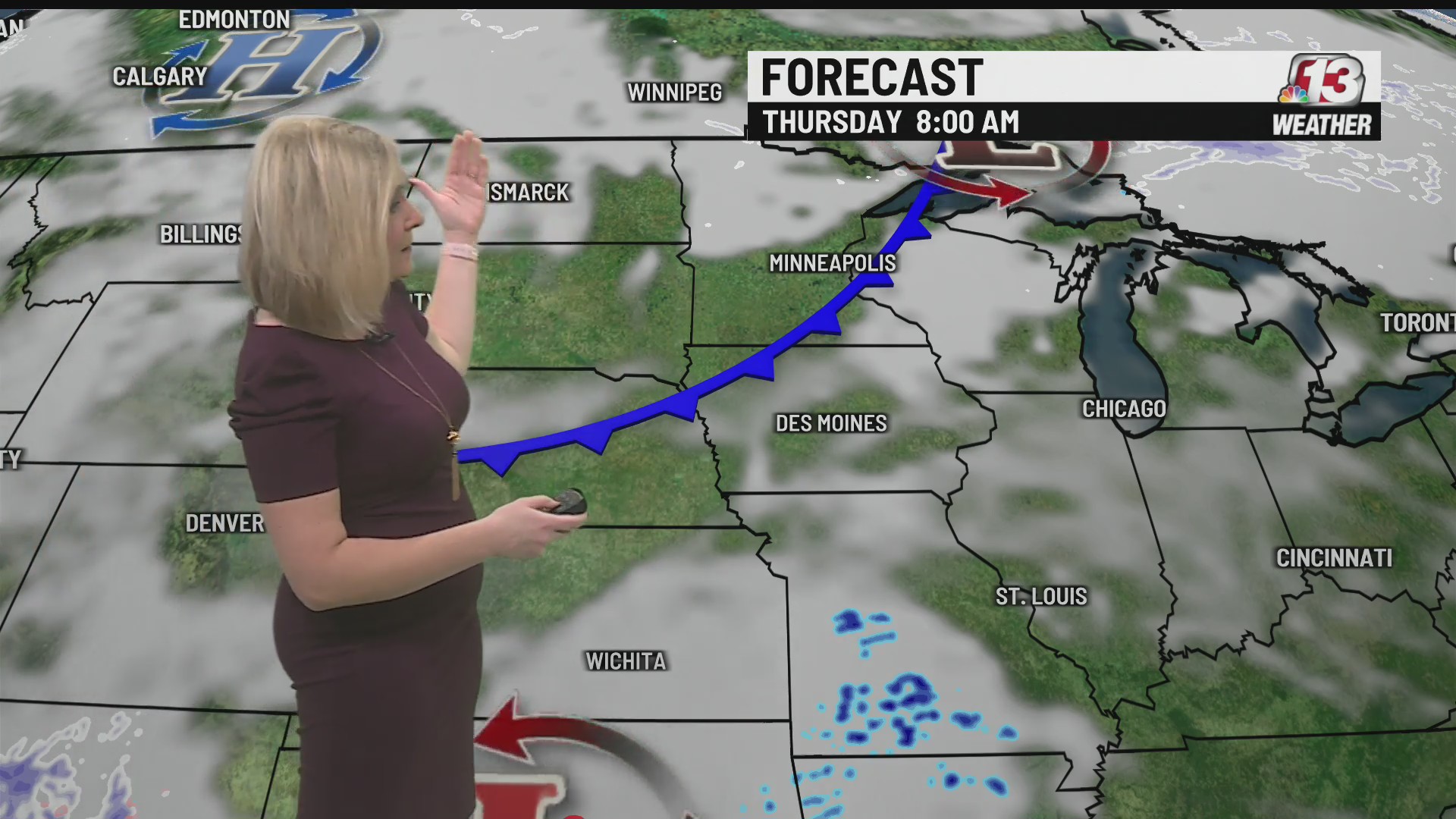 Thursday Early Morning Weather Forecast – who13.com