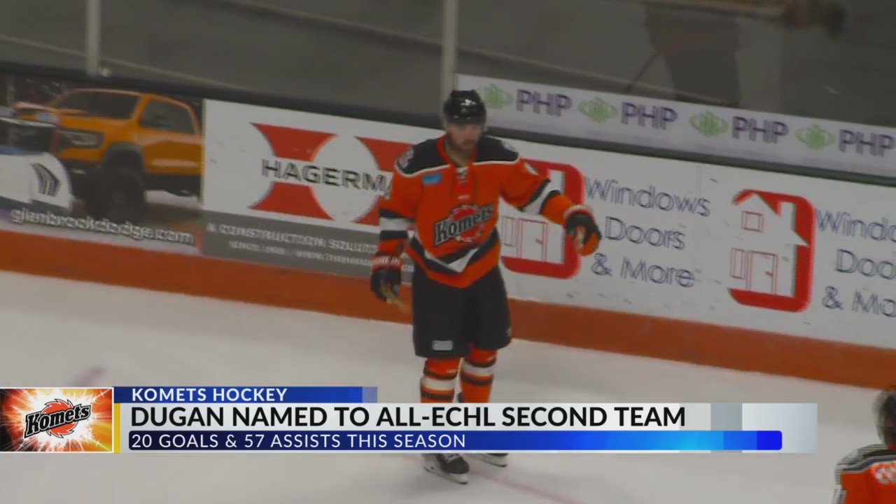 Komets forward Jack Dugan named to All-ECHL Second Team – WANE 15