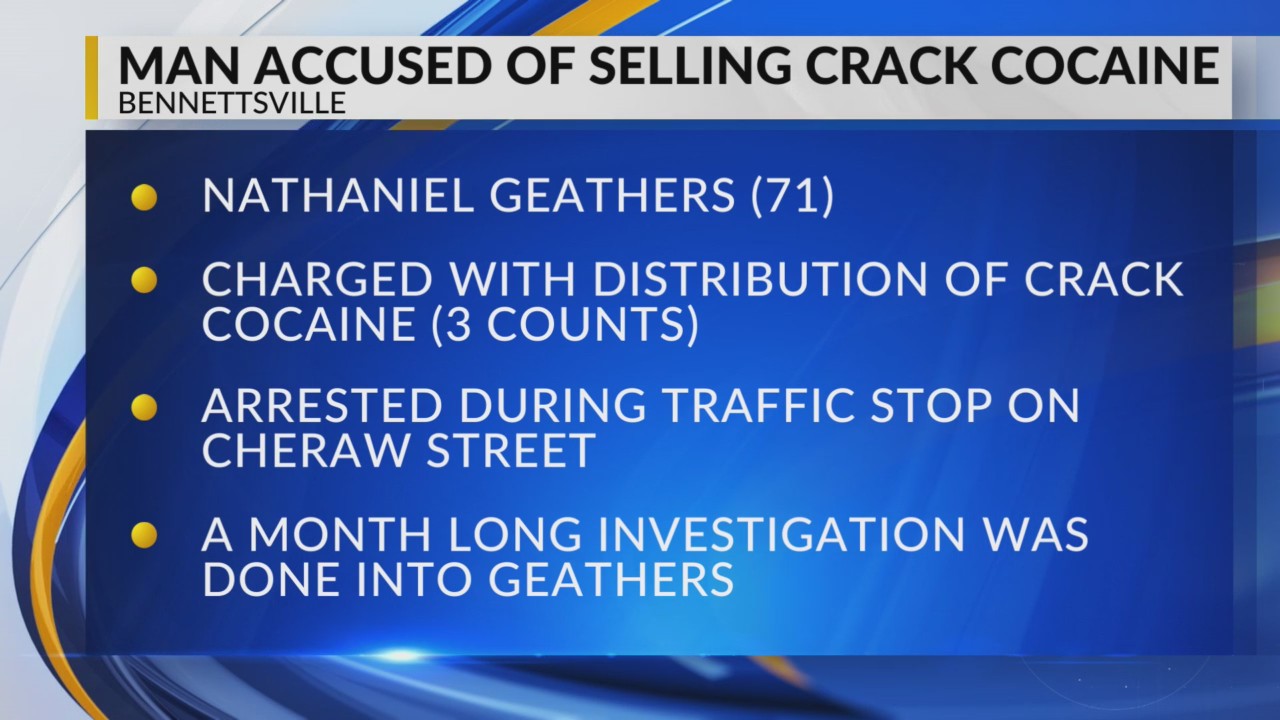 71-year-old man accused of selling crack cocaine in Bennettsville ...