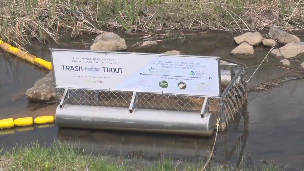 Trash Trout Stream Litter Cleaner Revealed in Local Beckley Streams – WVNS