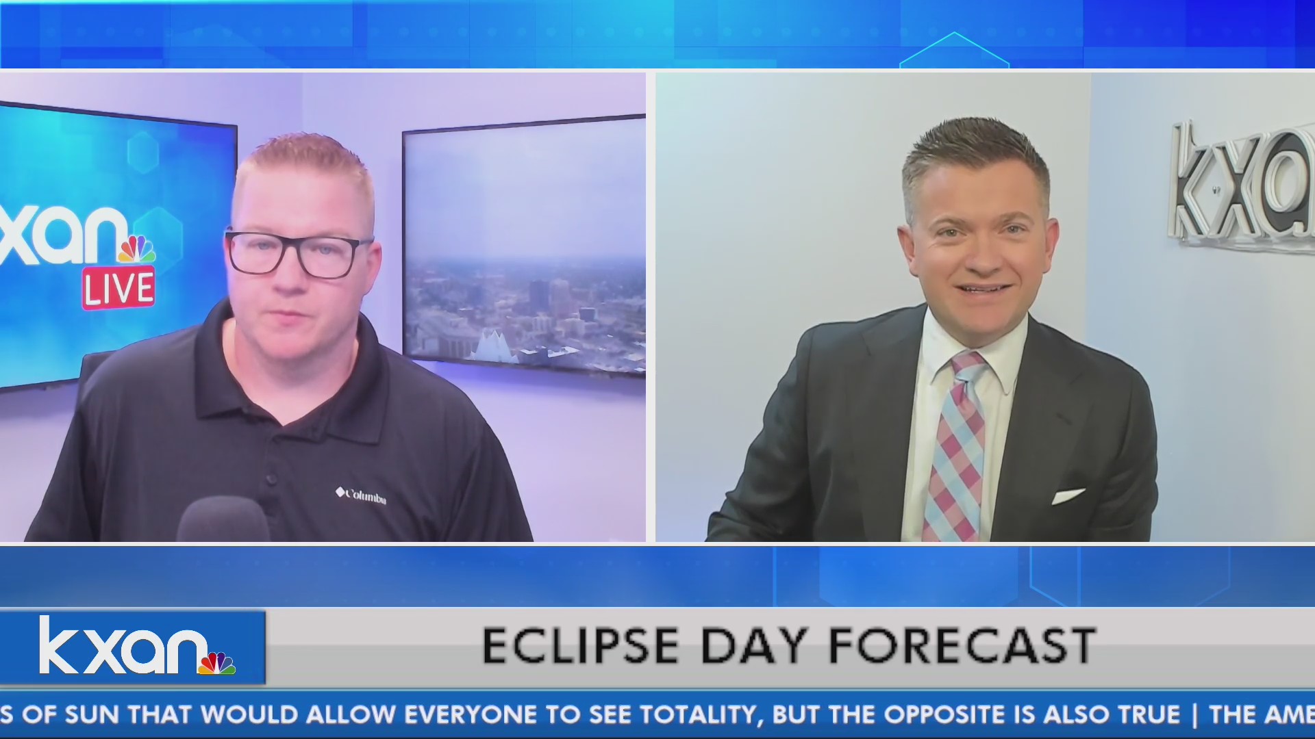 Nick’s First Warning, Eclipse Day forecast – KXAN Austin