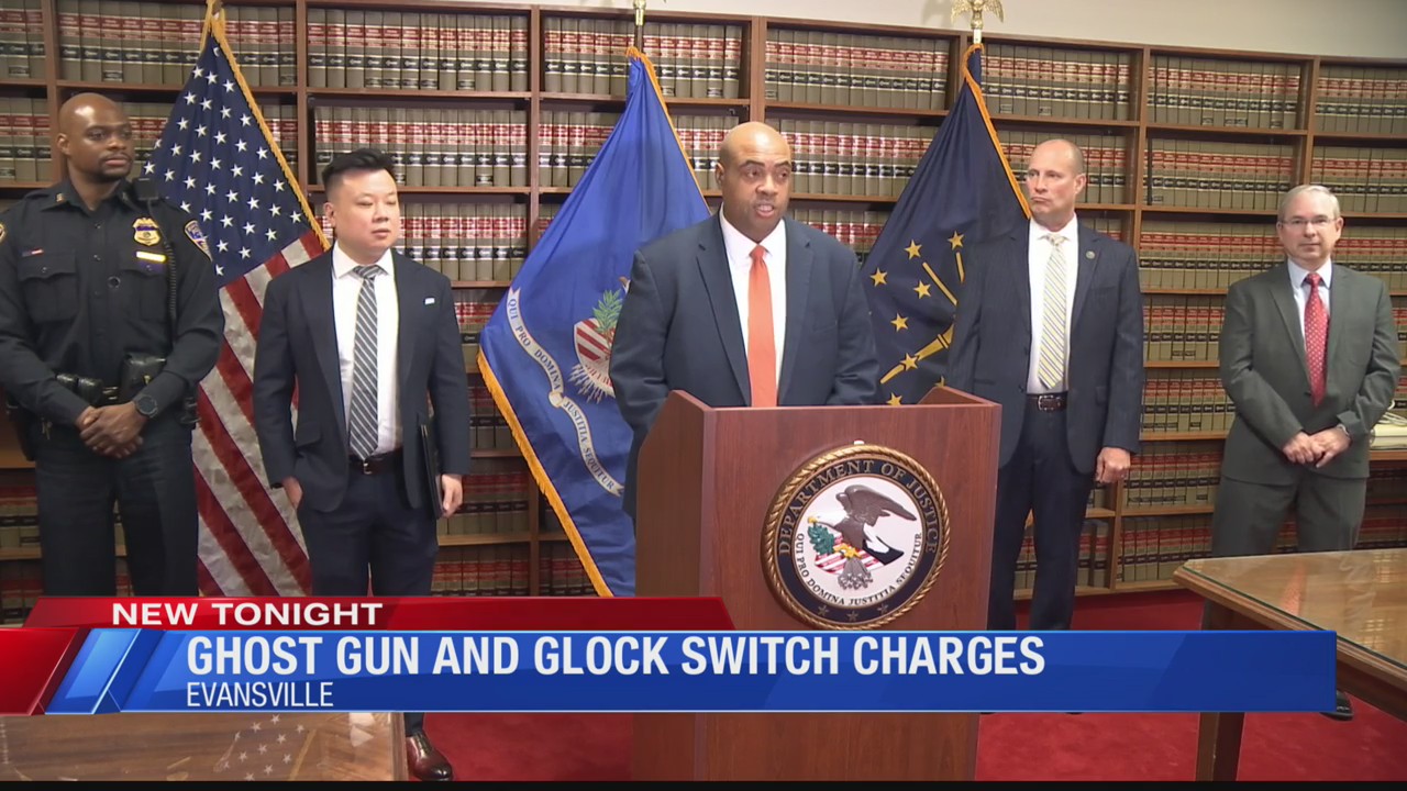 Officials: Evansville felon charged with possession of “ghost gun ...