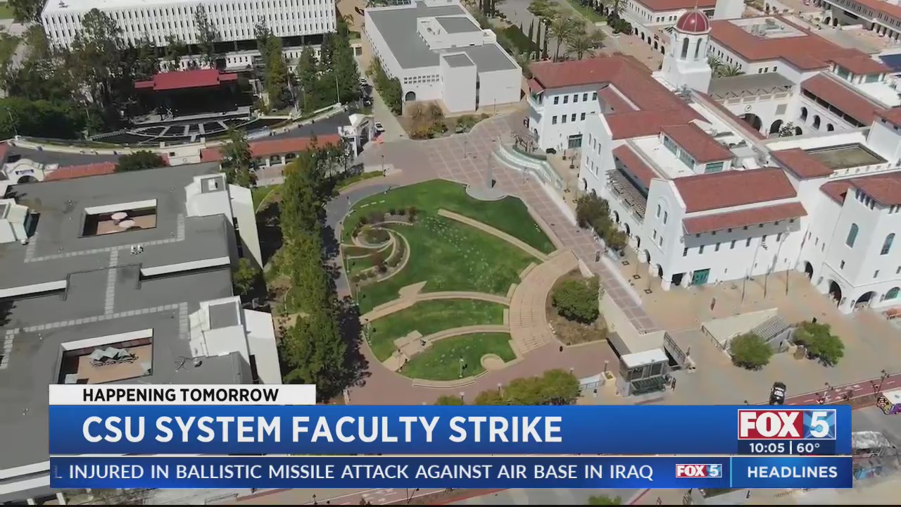 SDSU, CSUSM Faculty Among Schools Striking This Week – FOX 5 San Diego ...