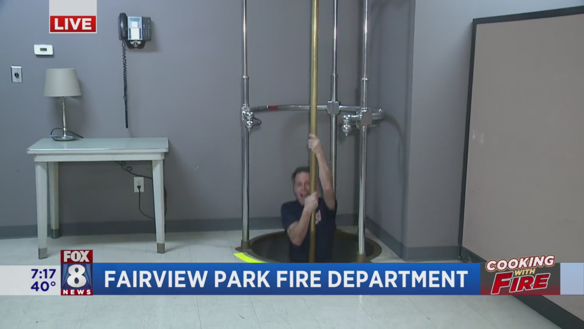 Cooking with Fire: Todd gets to do something very rare at Fairview Park ...