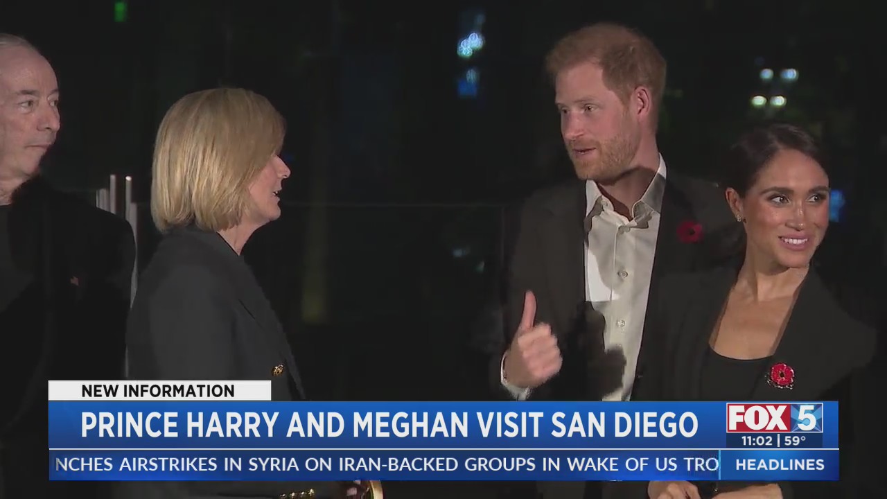 Prince Harry, Meghan Visit San Diego – FOX 5 San Diego & KUSI News