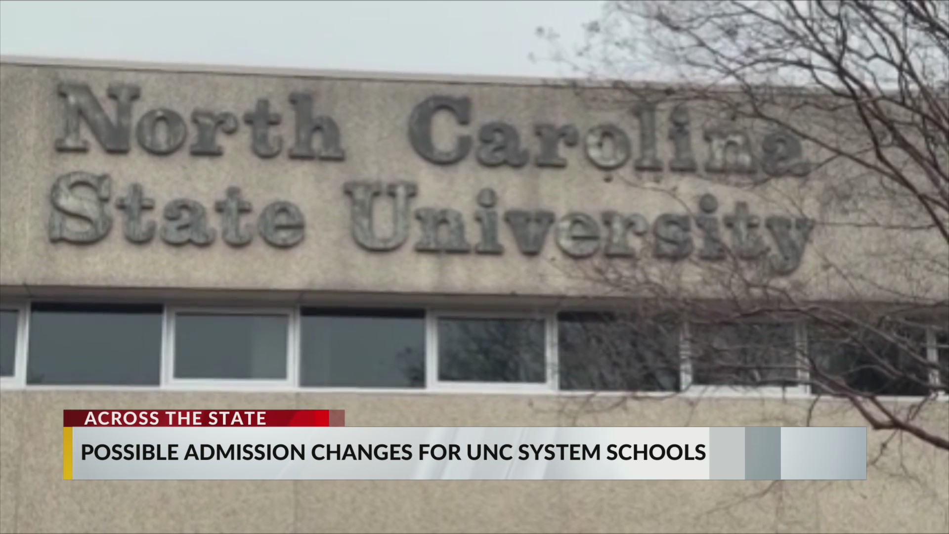Admission changes could be coming to UNC System schools – WNCT