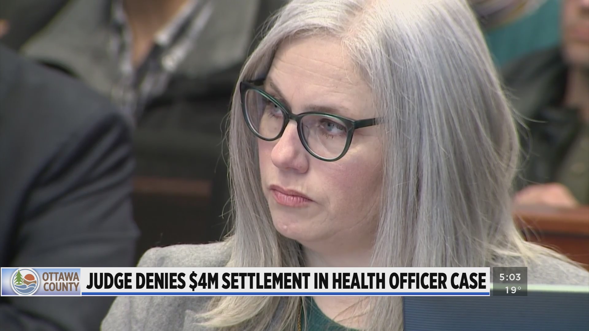 Judge denies $4M settlement in Ottawa health officer case – WOODTV.com