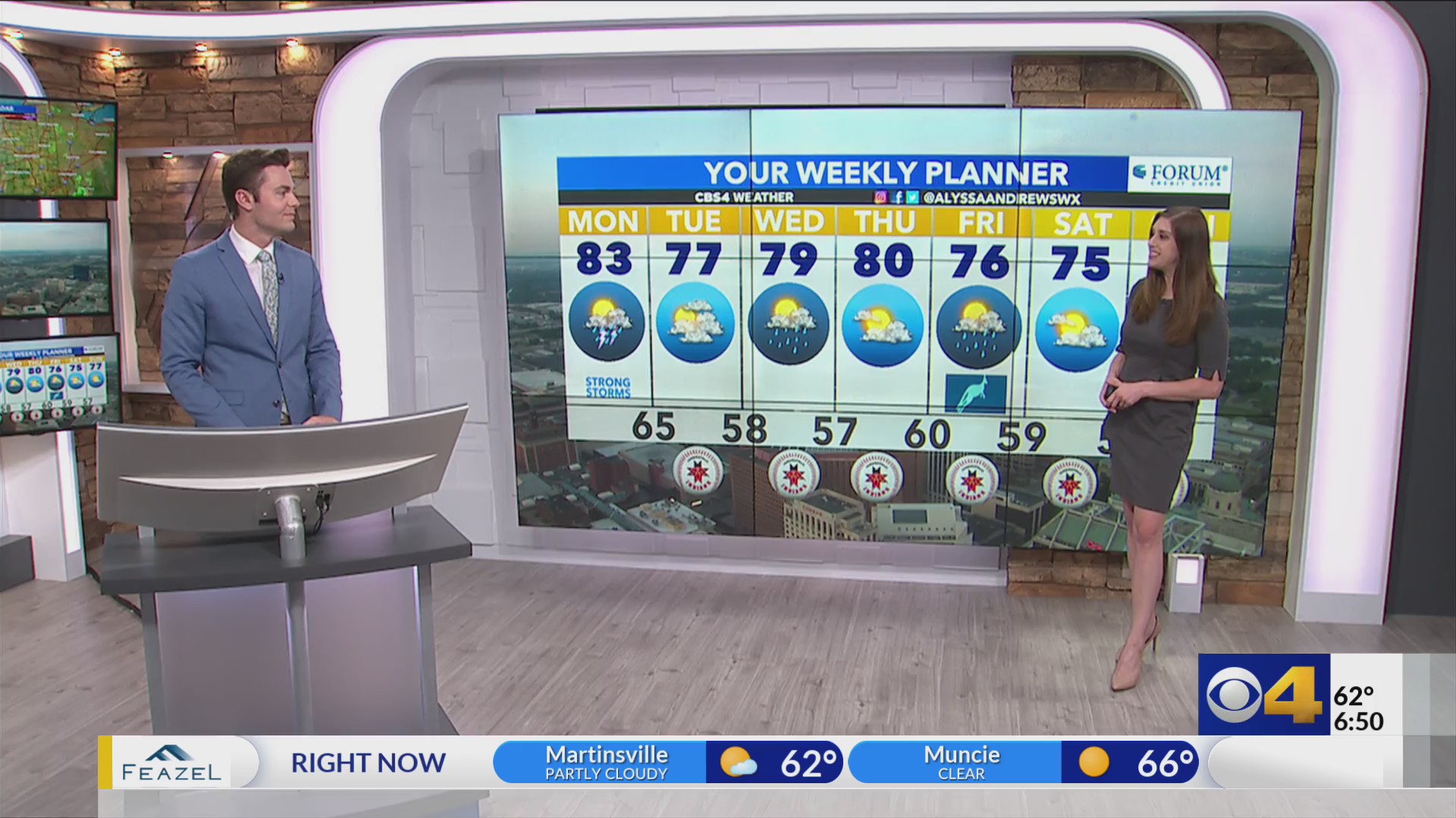 Severe weather threat in Indiana Monday – CBS4 Indy – WTTV CBS4Indy