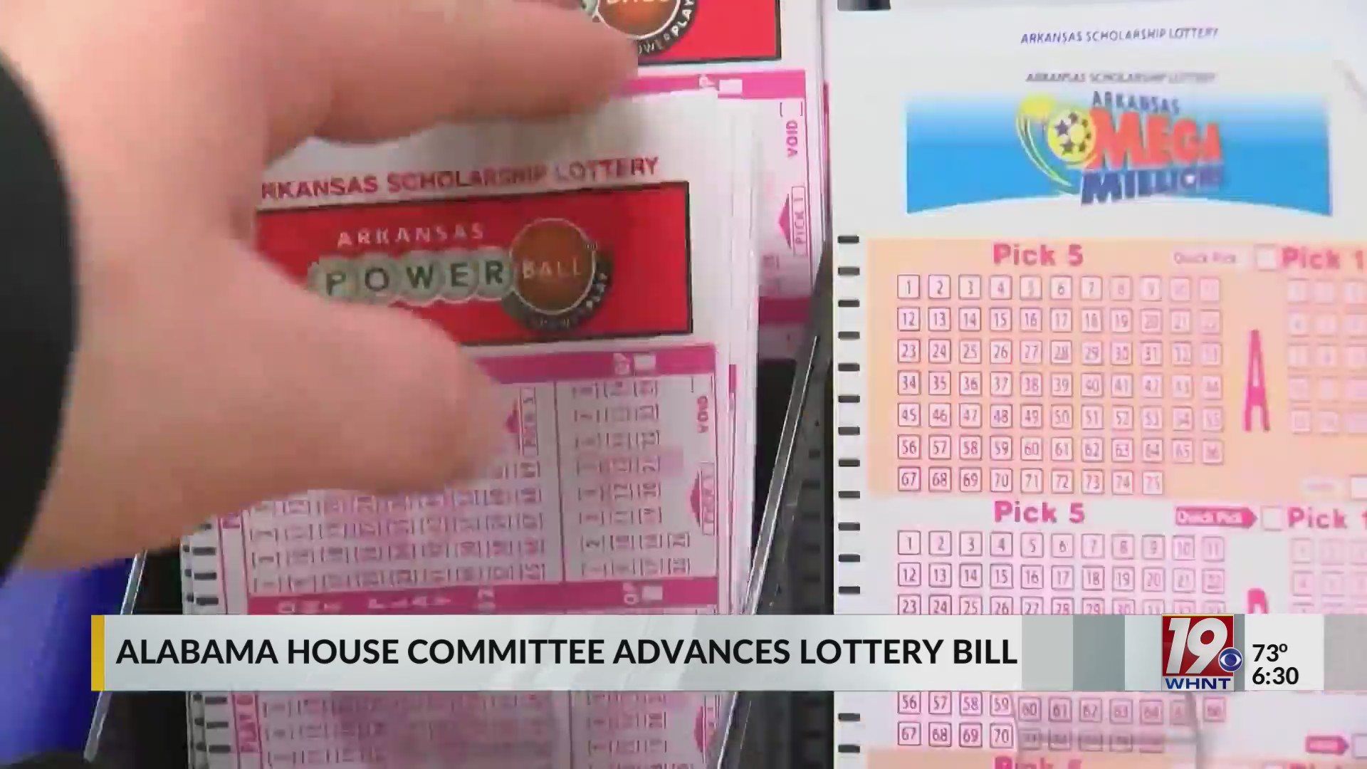 Alabama House Committee Advances Lottery Bill – WHNT.com