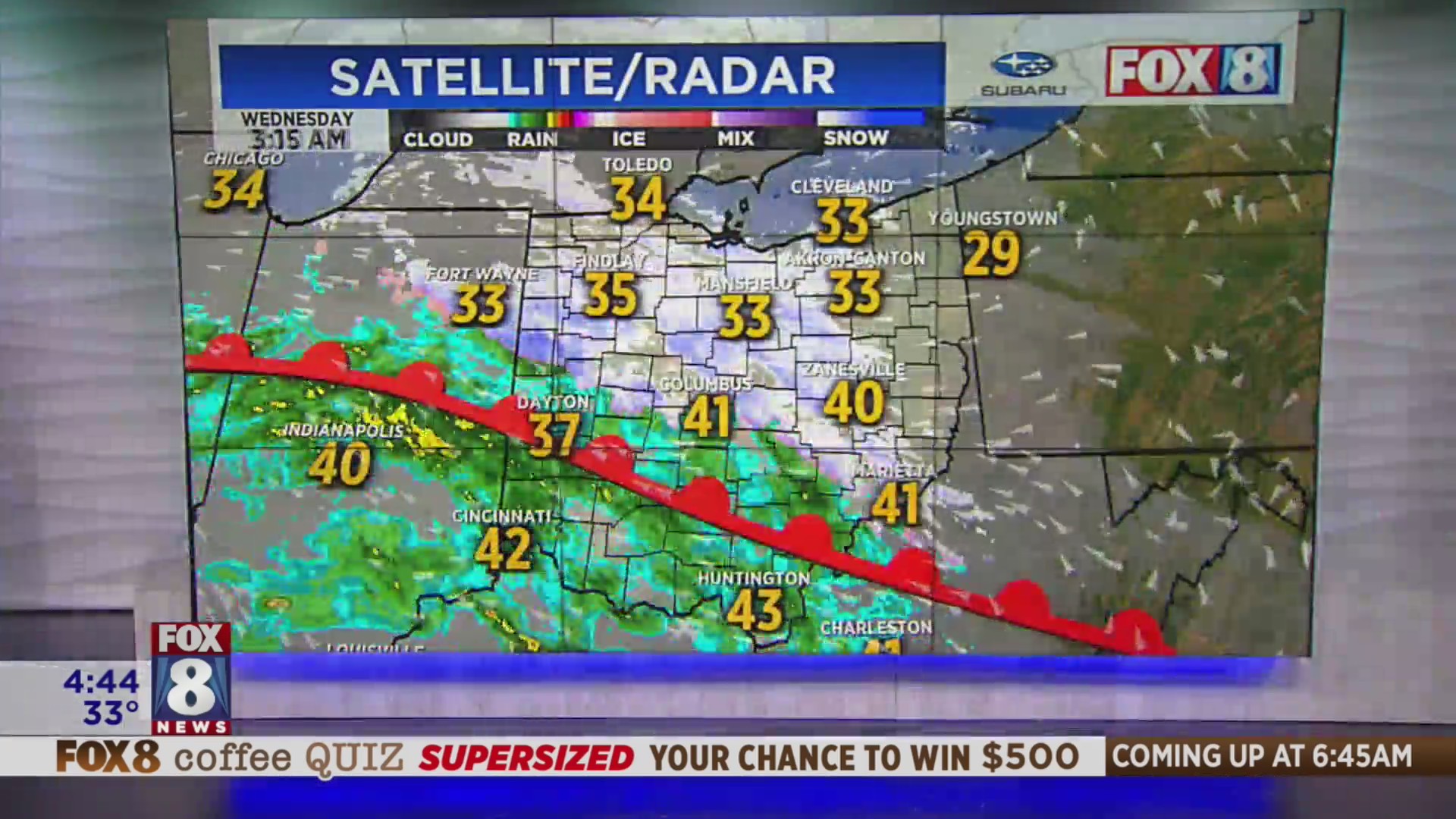 Winter weather advisory issued Wednesday – Fox 8 Cleveland WJW