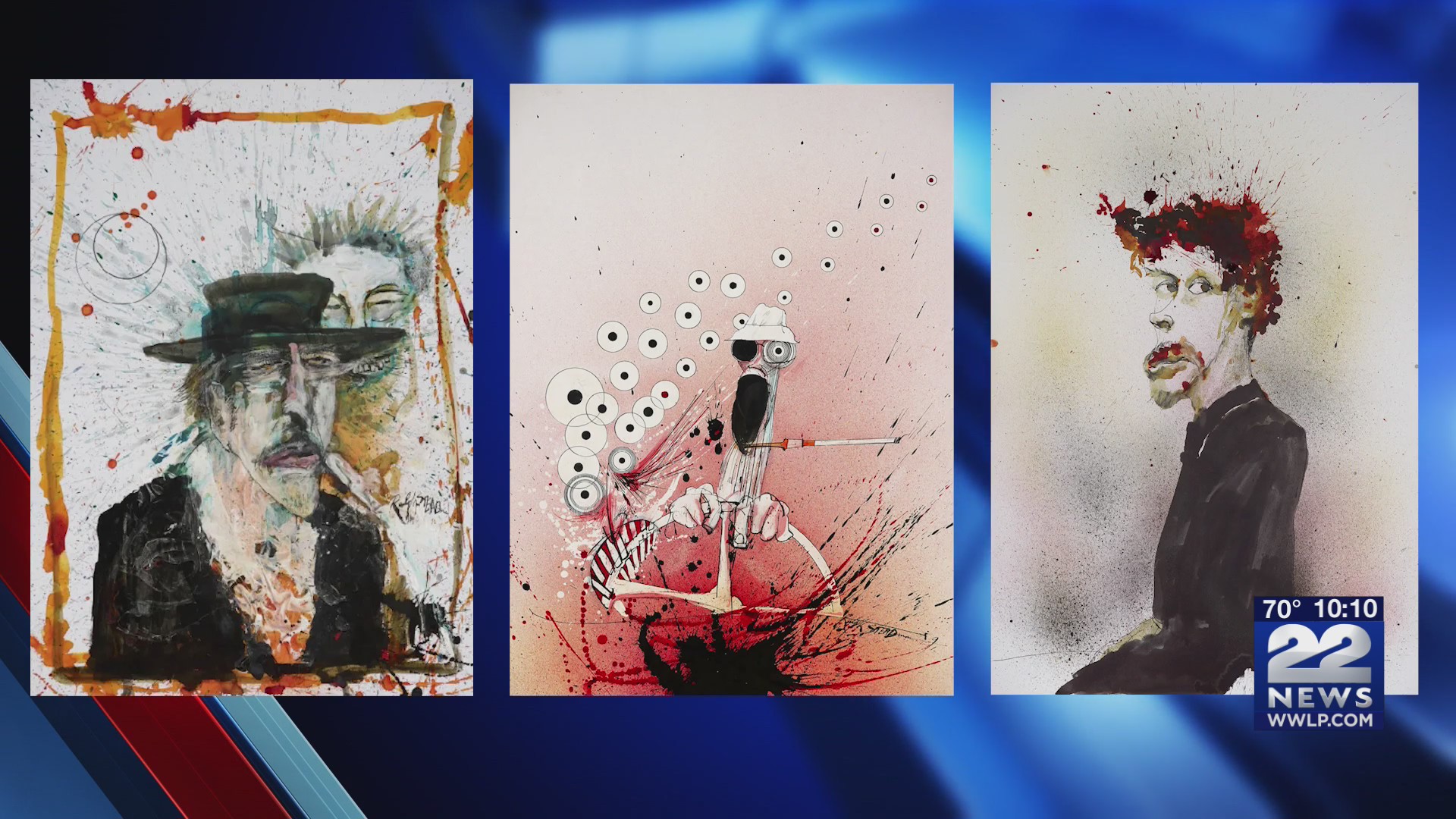Iconic Steadman-Thompson Exhibit ‘Ride the Thunder’ lands at Red Lion ...