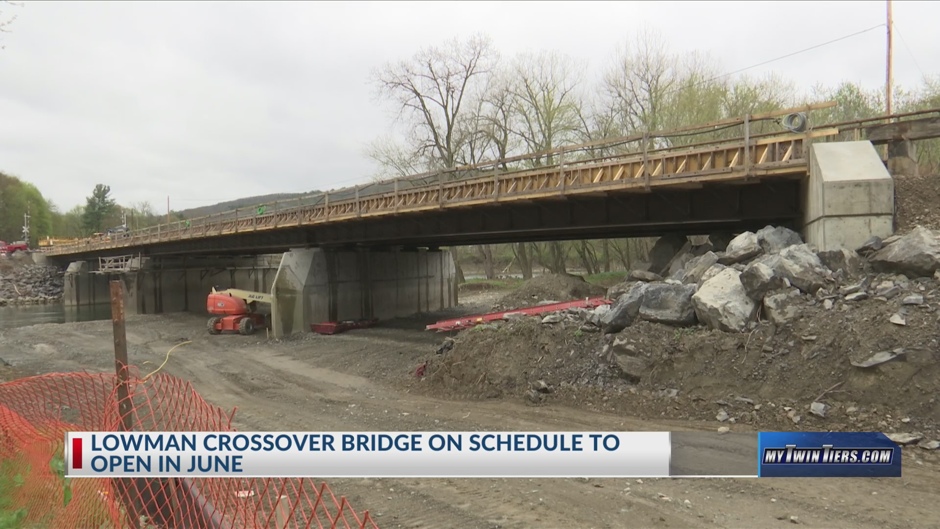 Lowman Crossover bridge on schedule to open in June – WETM ...