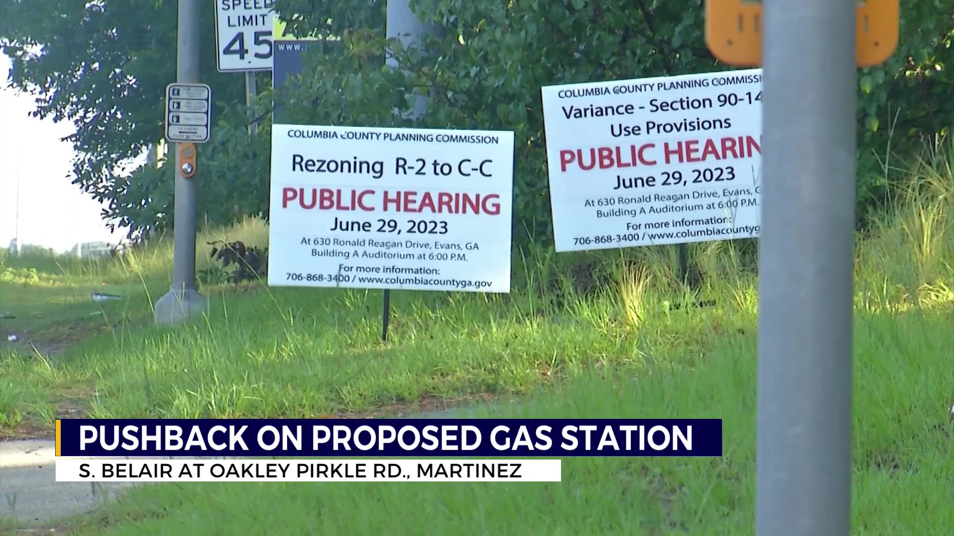 ColCo Proposed 24 Hour Gas Station – WJBF