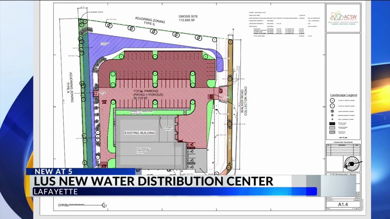 LUS new water distribution center coming in November – KLFY.com