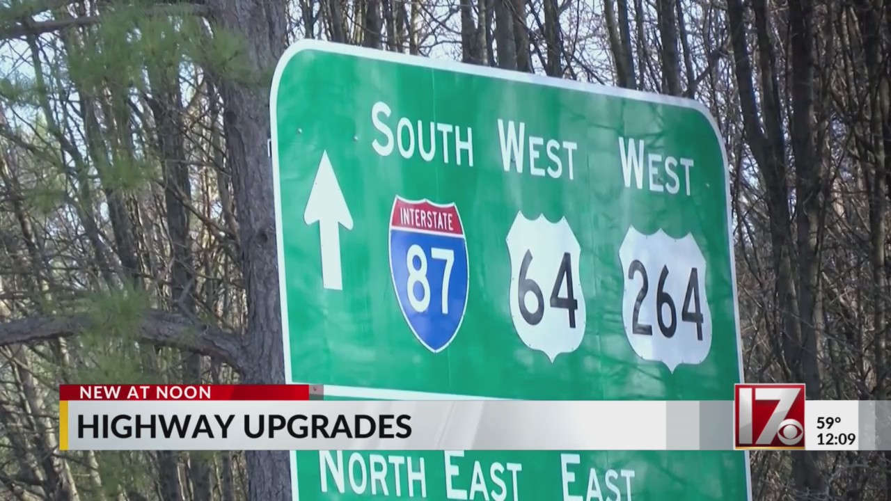 Highway upgrades coming to growing eastern Wake County – CBS17.com