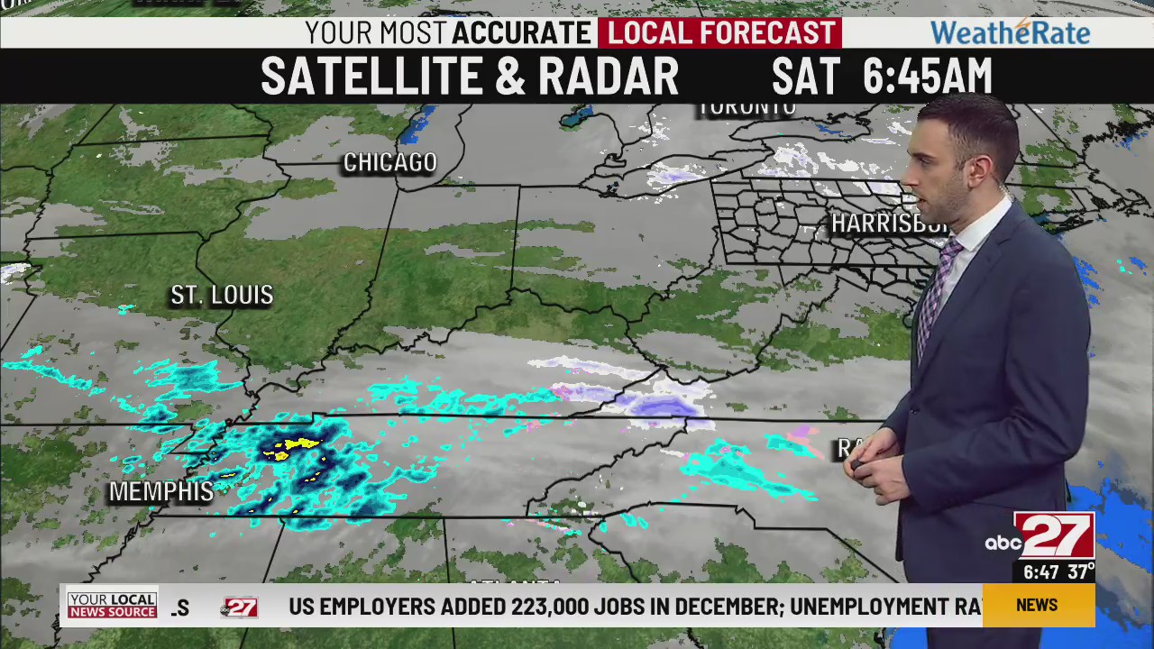 Adis Juklo’s Saturday AM Forecast – PAhomepage.com