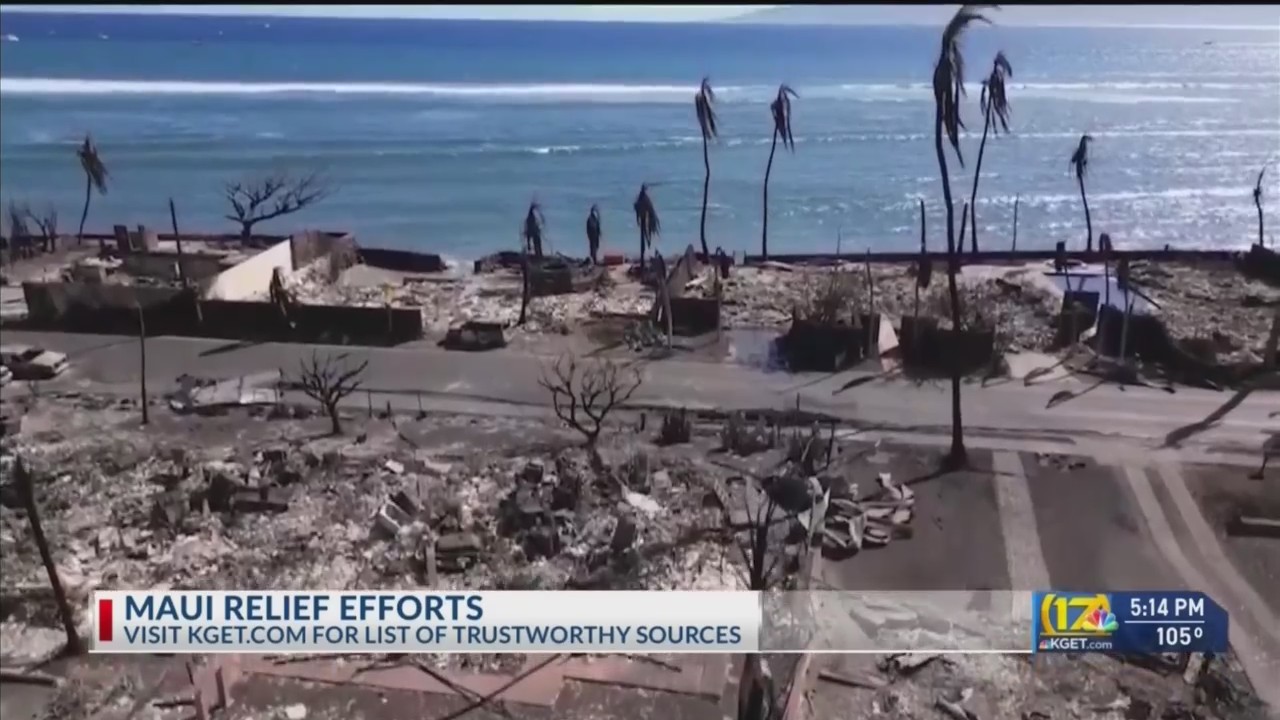 Maui relief alerts – KGET 17 News