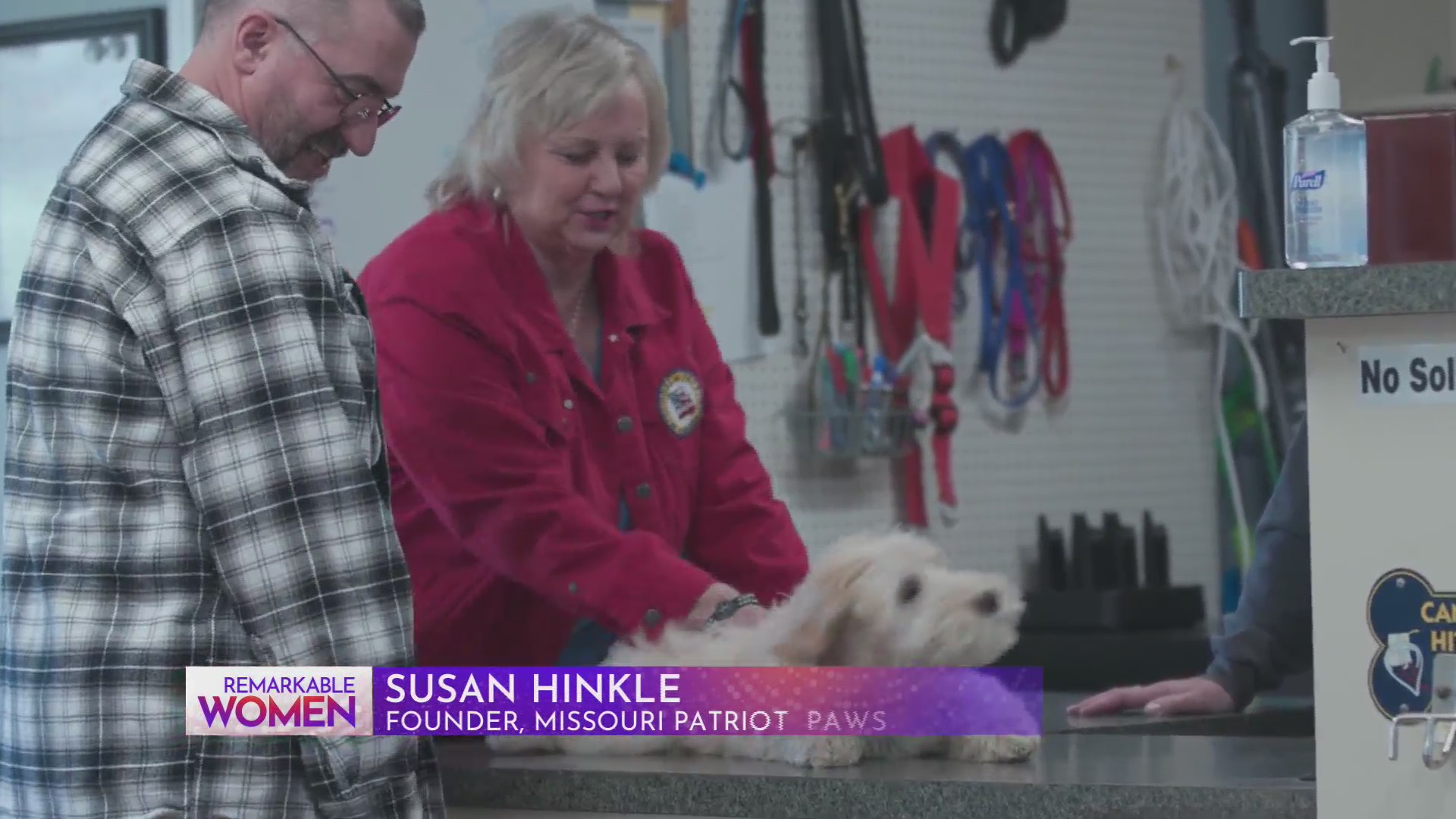 Remarkable Woman: Susan Hinkle founded Missouri Patriot Paws to support ...