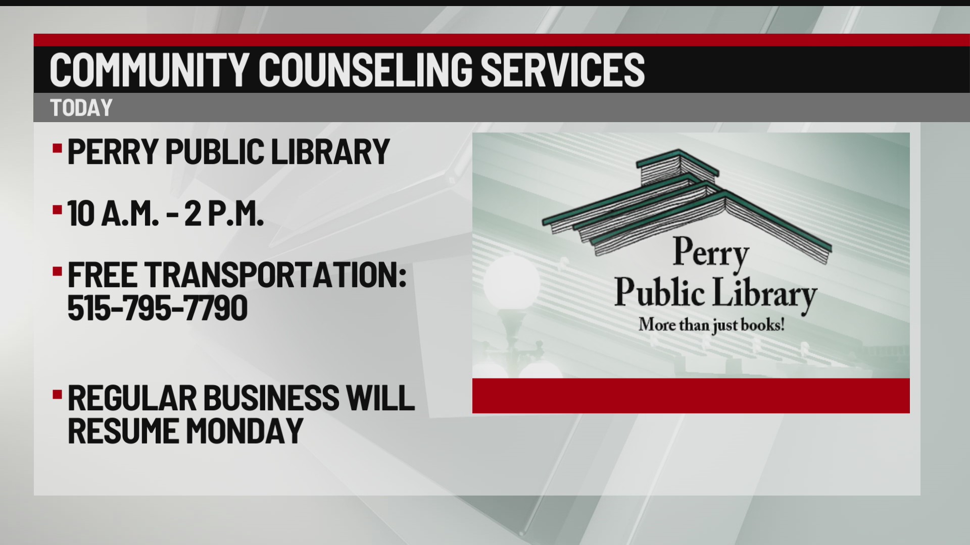 Perry community supports each other after tragedy – who13.com