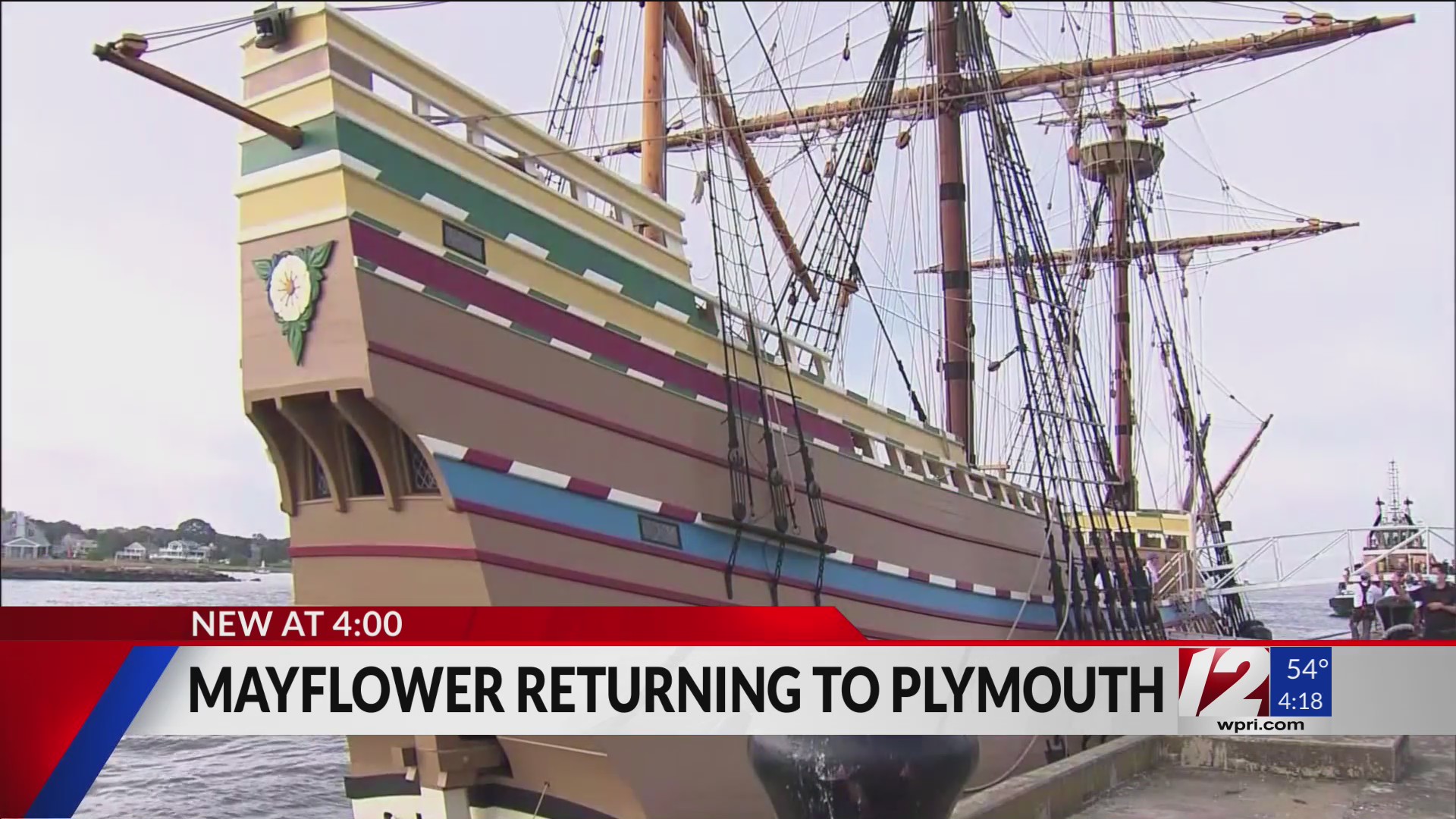 Track Mayflower II’s journey back to Plymouth – WPRI.com