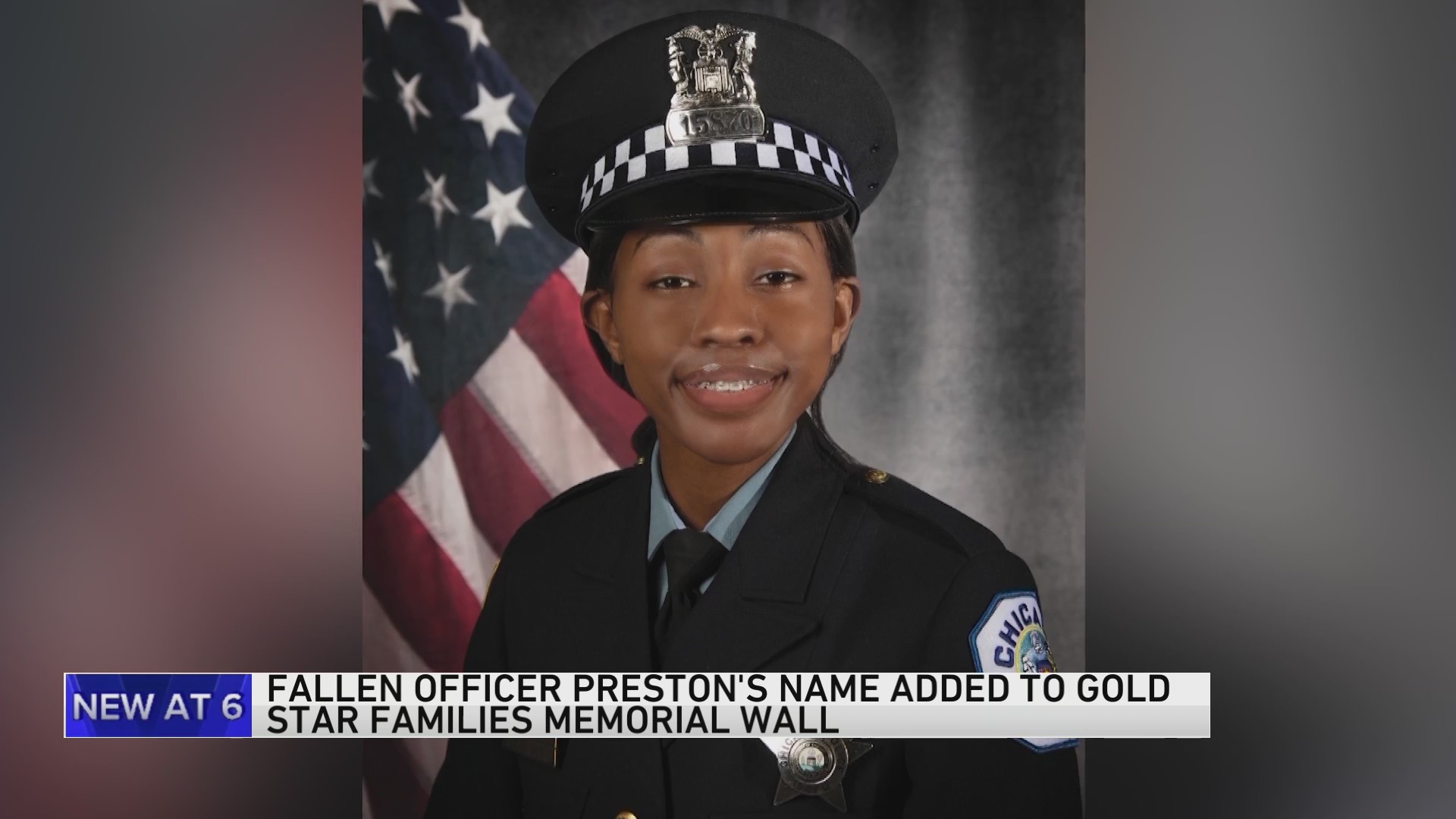 Fallen CPD Officer Areanah Preston’s name added to Gold Star Families ...