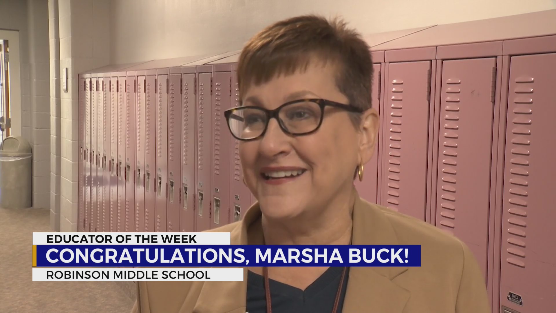 Educator of the Week: Marsha Buck, Robinson Middle School – WJHL | Tri ...