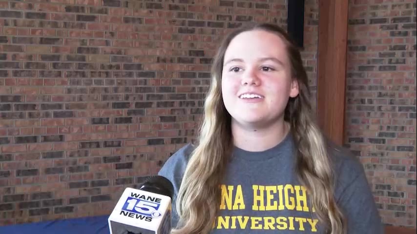 Addison Myers full interview on signing with Siena Heights golf – WANE 15