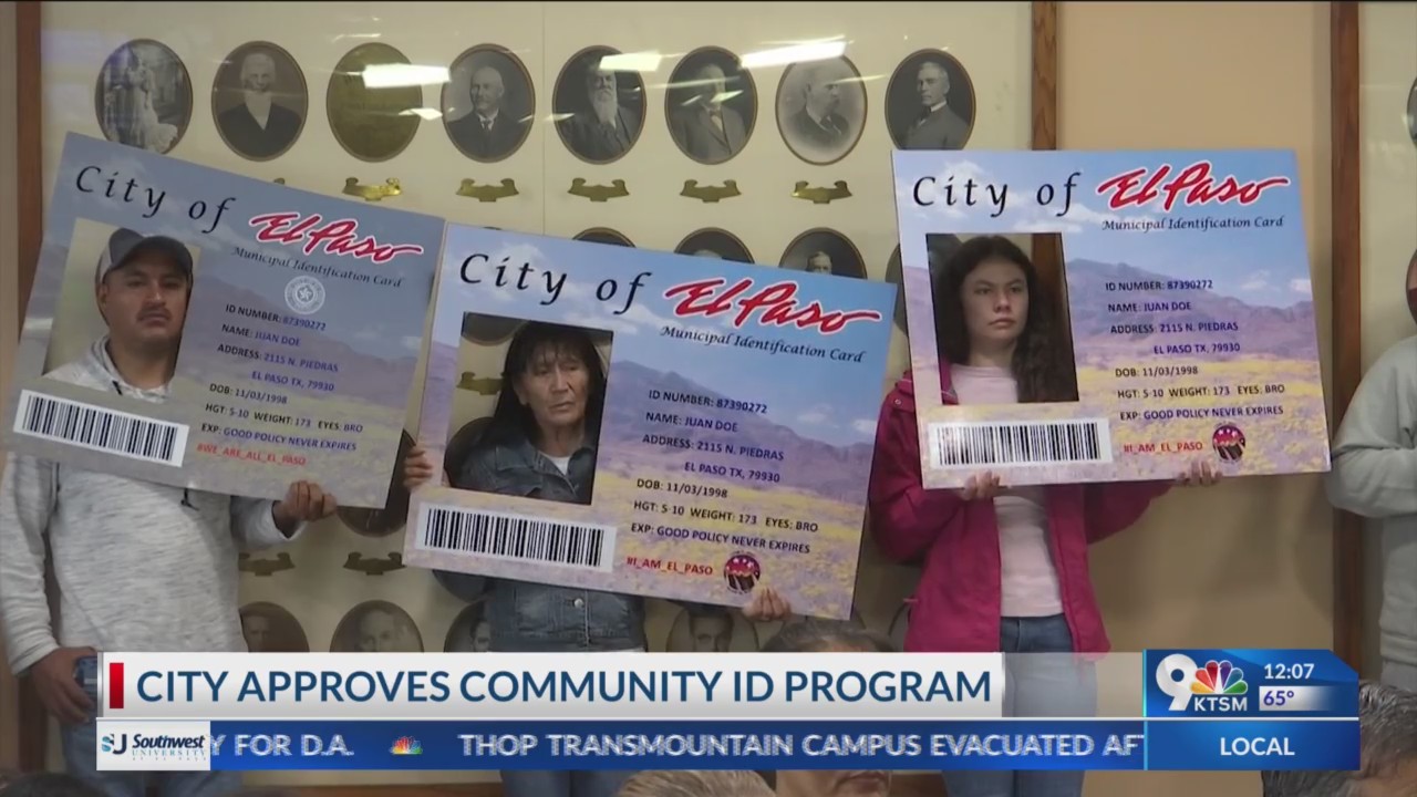 City Council approves ‘Enhanced Library Cards’ to be used as community IDs – KTSM 9 News