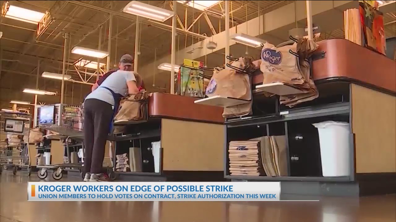 Kroger workers on edge of possible strike – NBC4 WCMH-TV