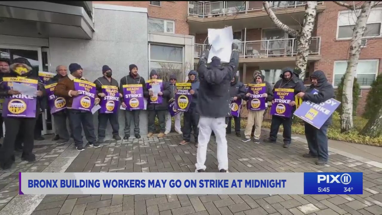 Efforts continue to avert Bronx building workers strike – PIX11