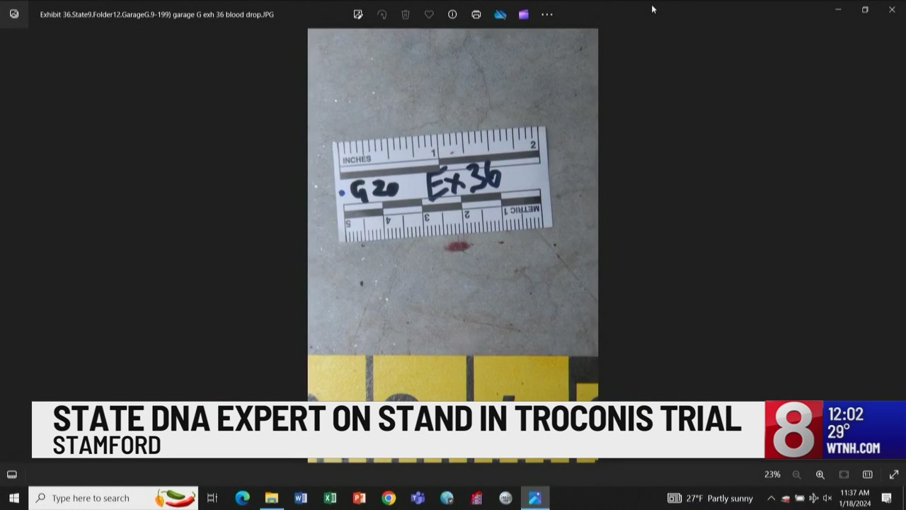 Day 5: State DNA expert testifies in Troconis trial – WWLP