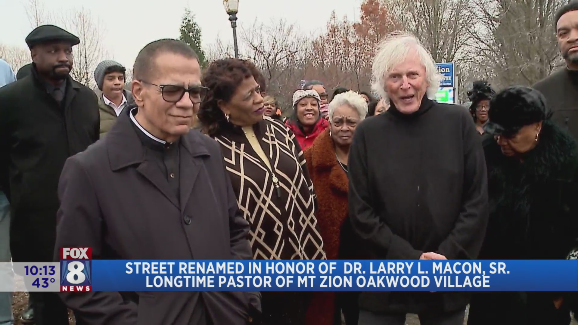 Street renamed in honor of Northeast Ohio pastor – Fox 8 Cleveland WJW