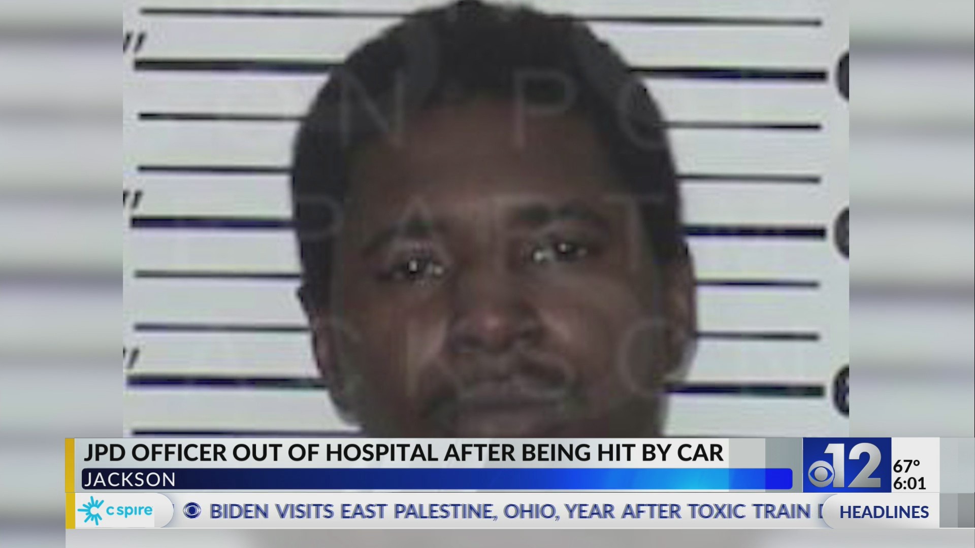 Jackson police officer injured after being hit by car, suspect in ...