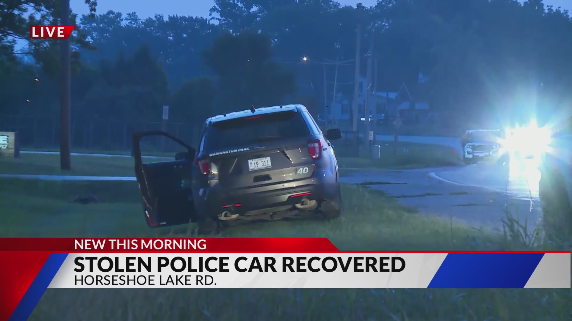 Stolen police car recovered in Madison County, Illinois, police ...