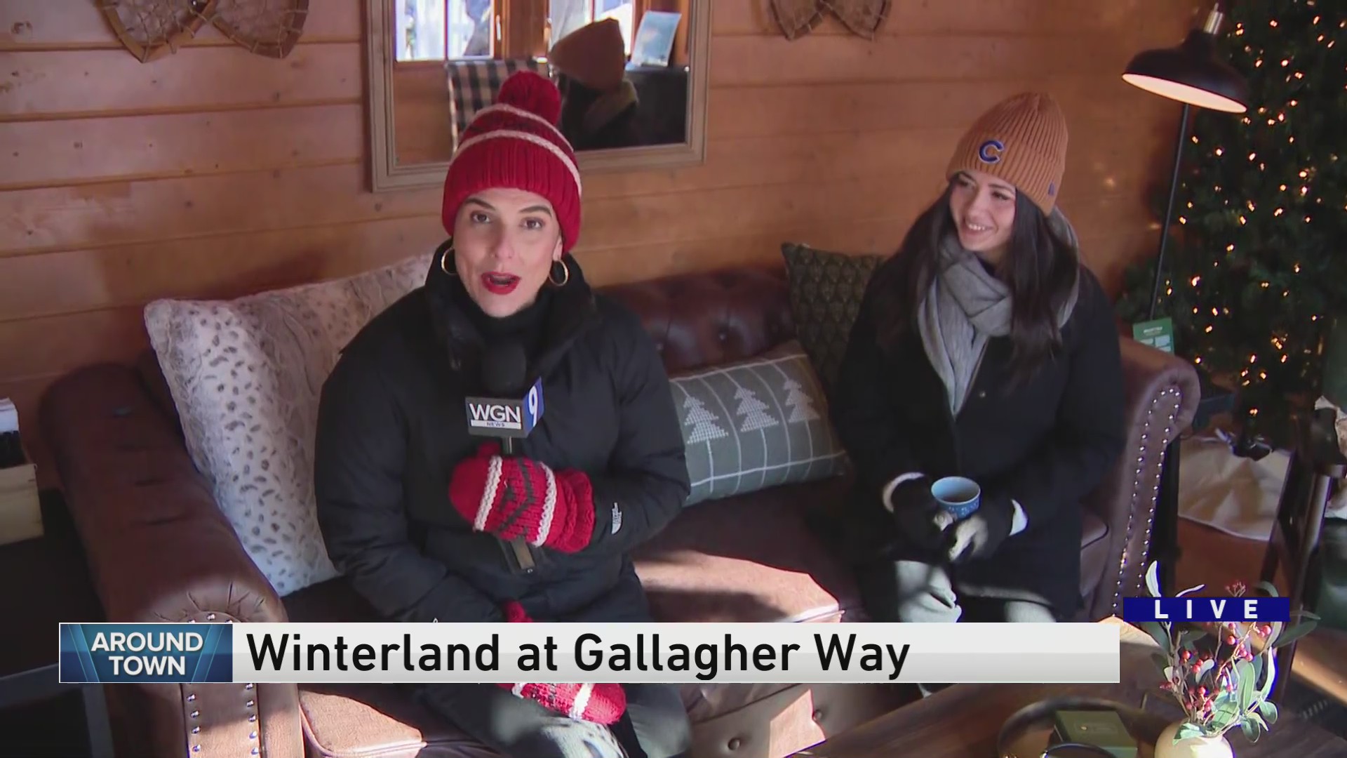 Around Town – Winterland at Gallagher Way – WGN-TV