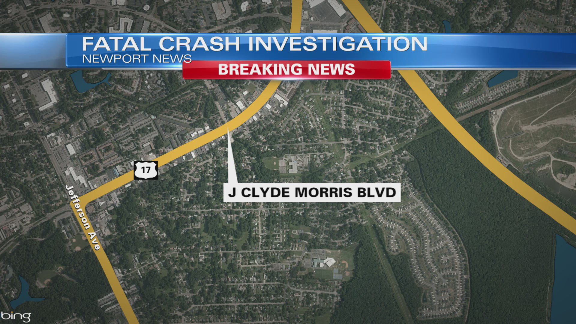 Deadly pedestrian crash on J Clyde Morris Boulevard in Newport News ...