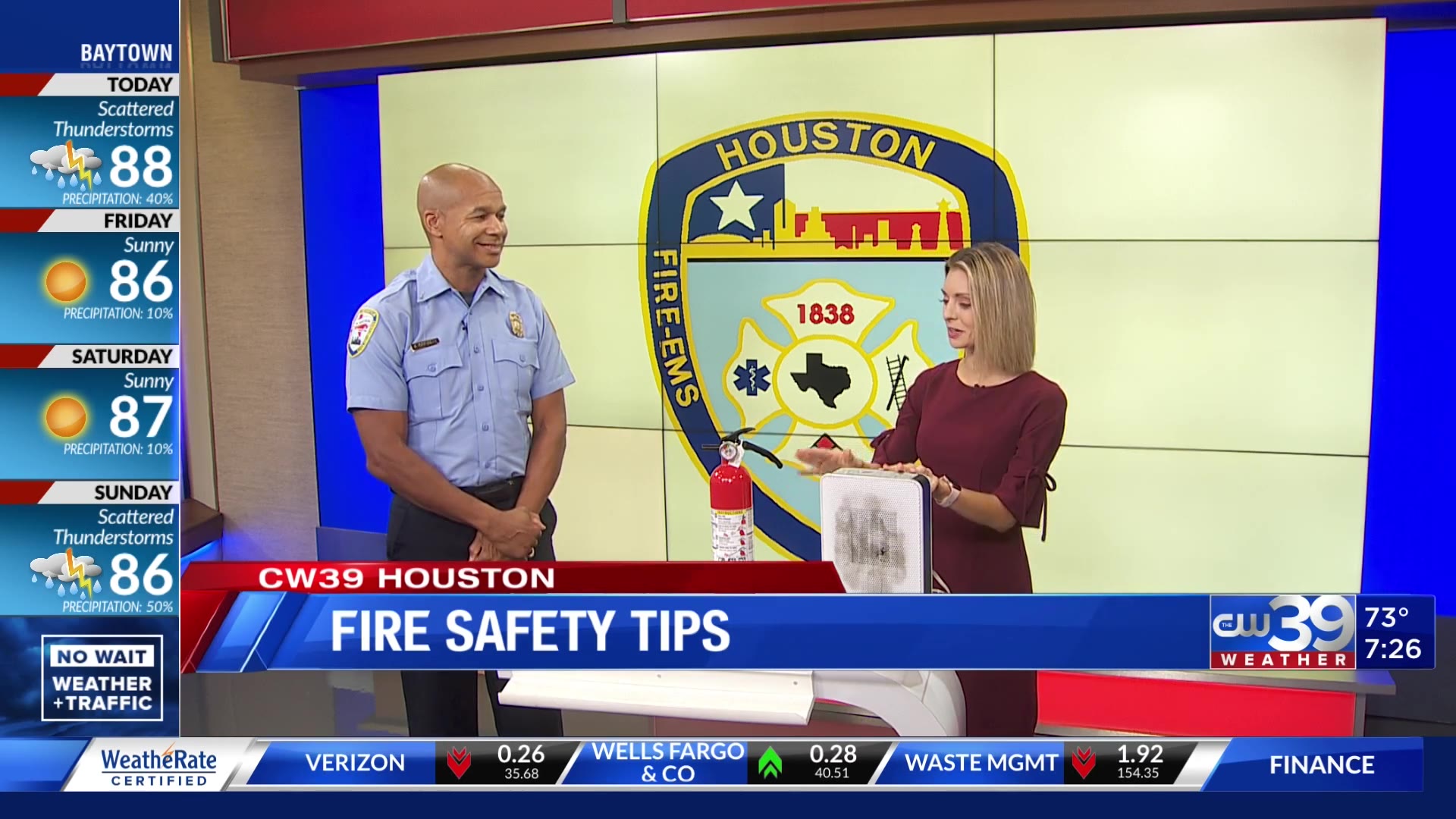 National Fire Prevention Week | Houston Fire Dept. – CW39 Houston