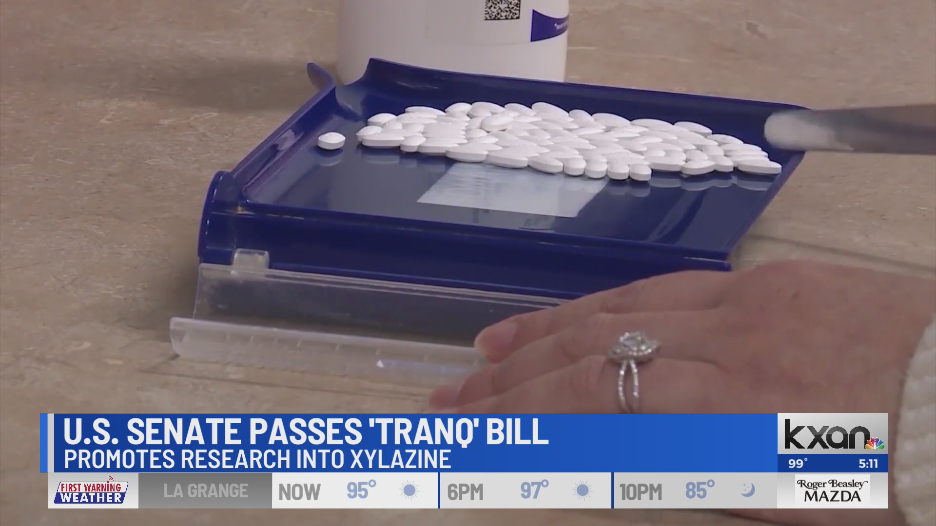 U.S. Senate passes bill targeting dangerous street drug ‘tranq’ – KXAN ...