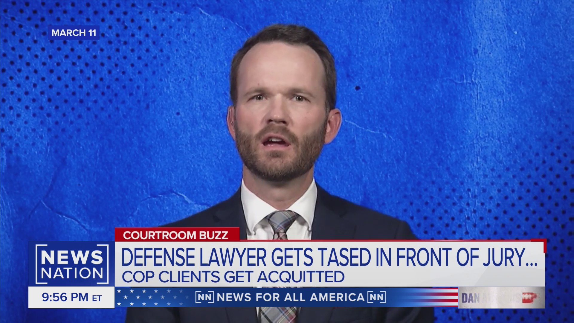 Defense attorney gets tased during trial | Dan Abrams Live – NewsNation