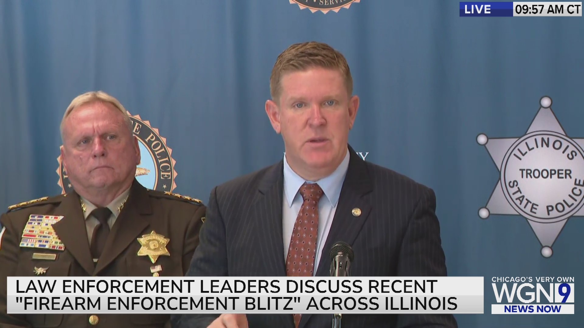 ISP Press Conference – WGN-TV