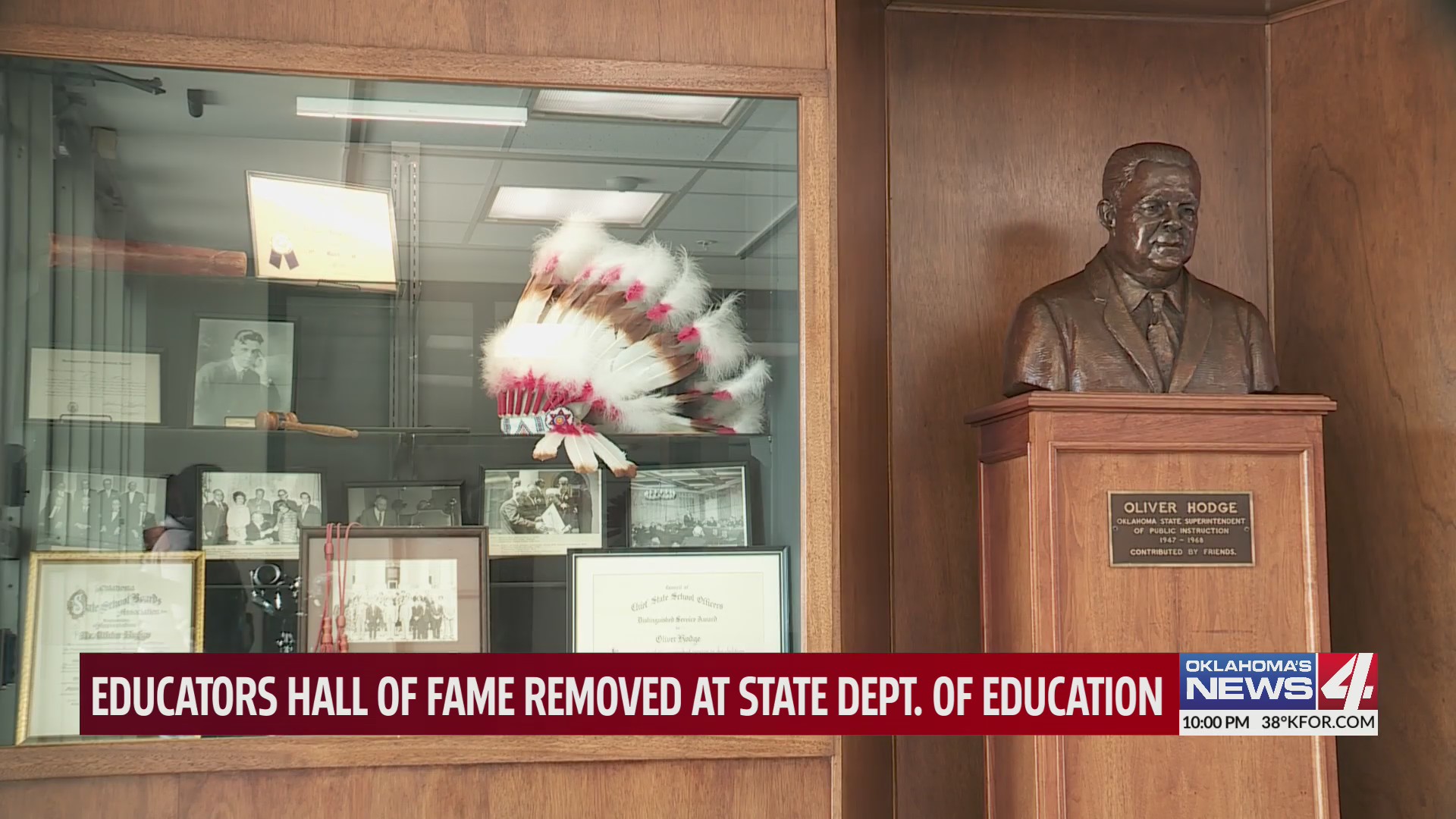 Educators hall of fame removed at State Dept. of Education – KFOR.com ...