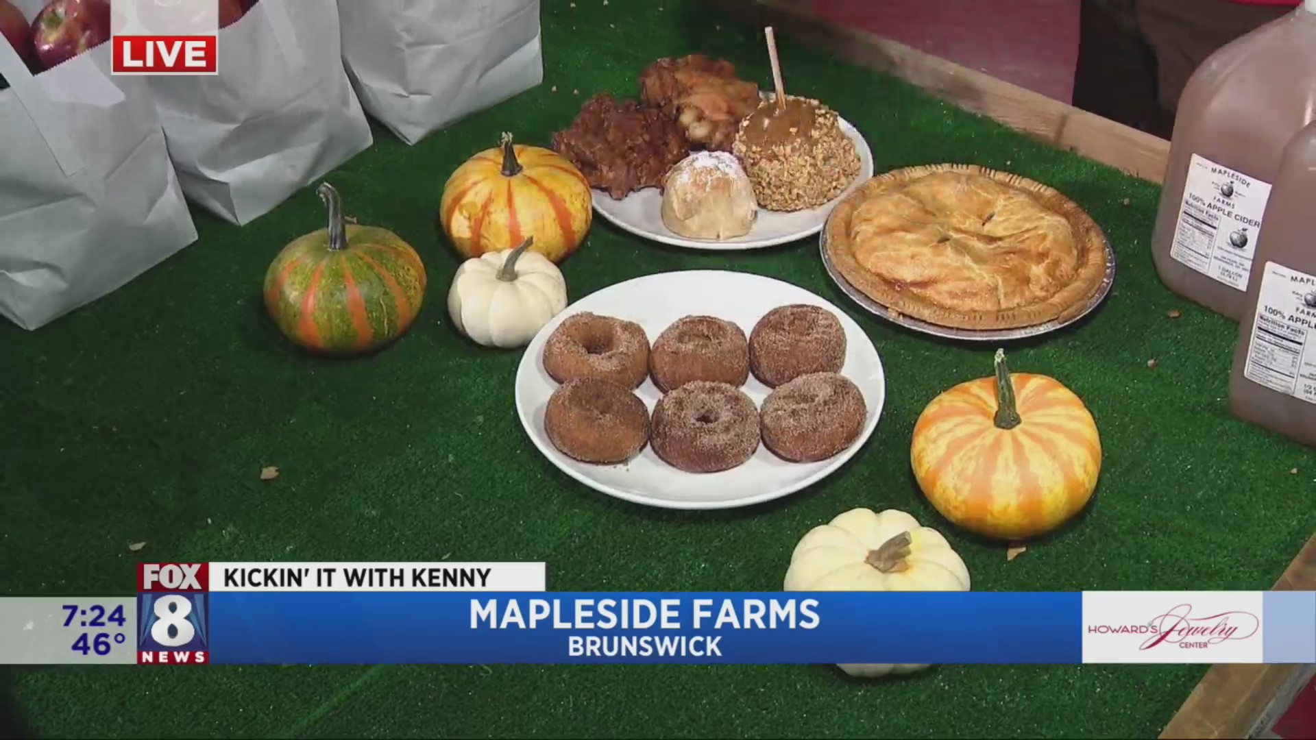 Kenny’s celebrating Apple Season at Mapleside Farms – Fox 8 Cleveland WJW