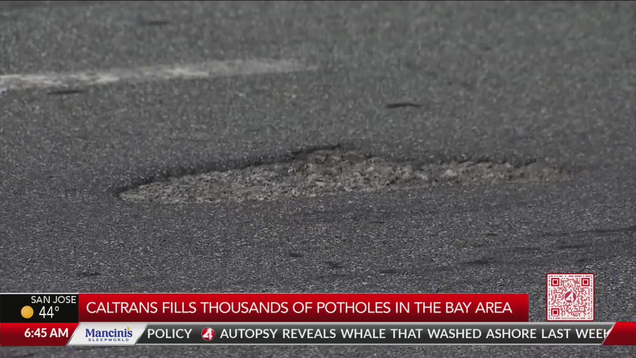 Caltrans fills thousands of potholes in the Bay Area – KRON4