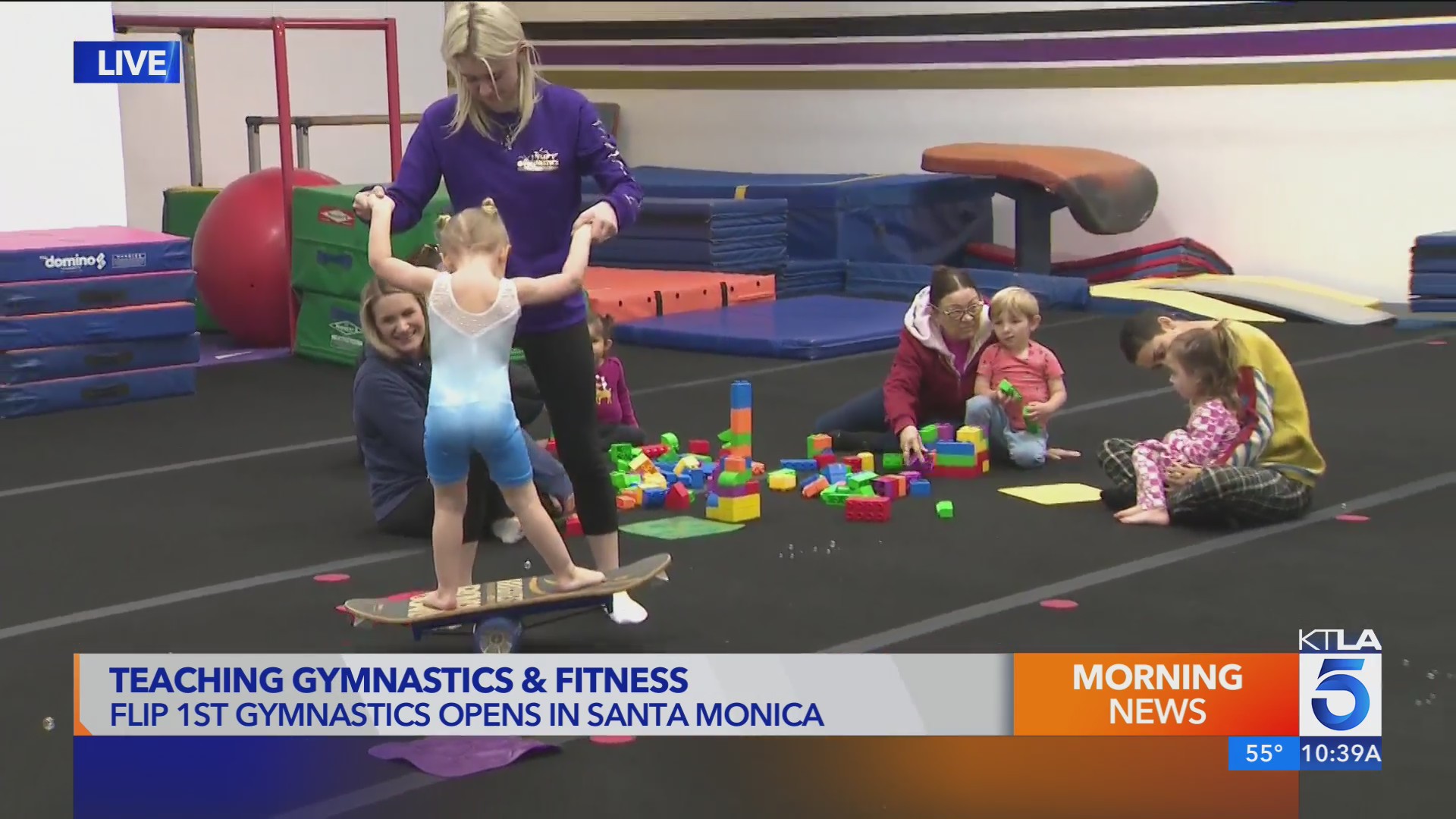 Flip 1st Gymnastics opens in Santa Monica (10 a.m.) – KTLA