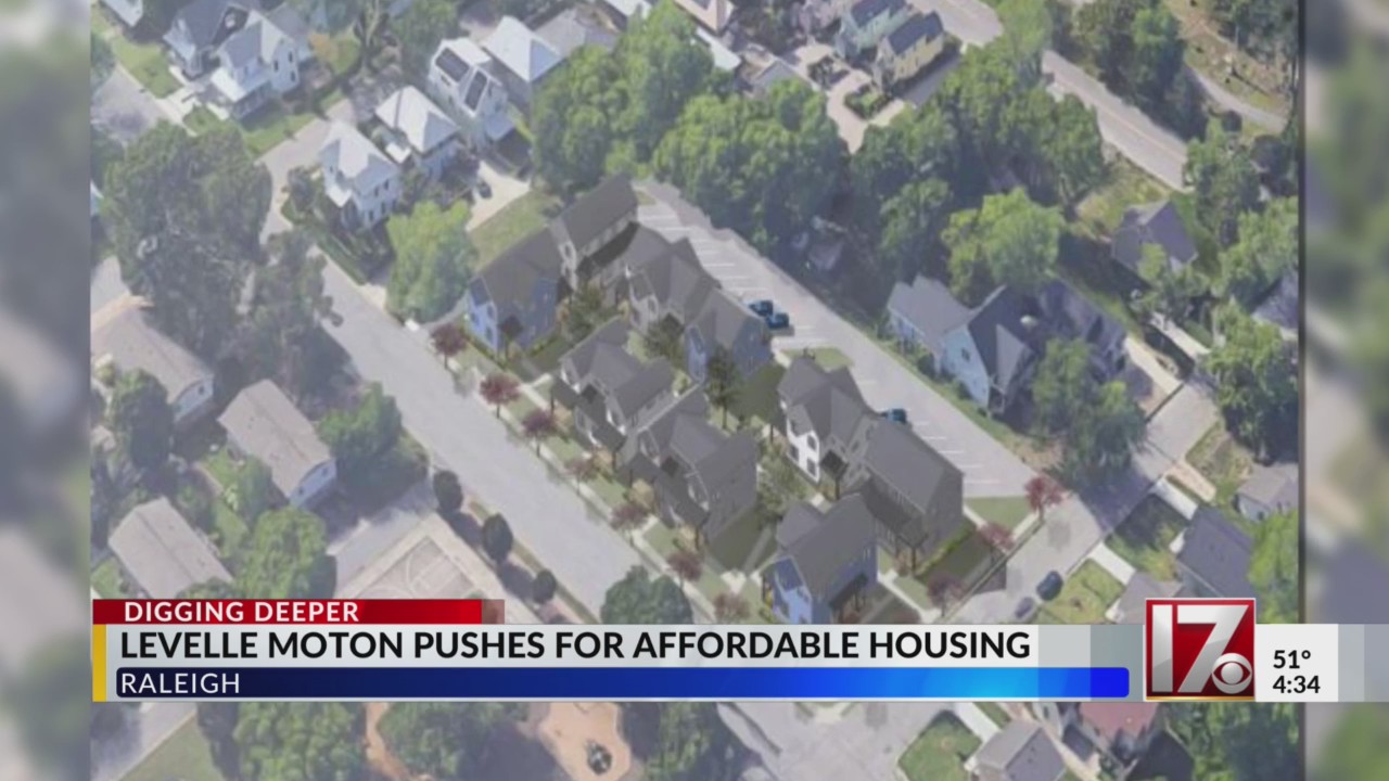 Levelle Moton pushes for affordable housing – CBS17.com