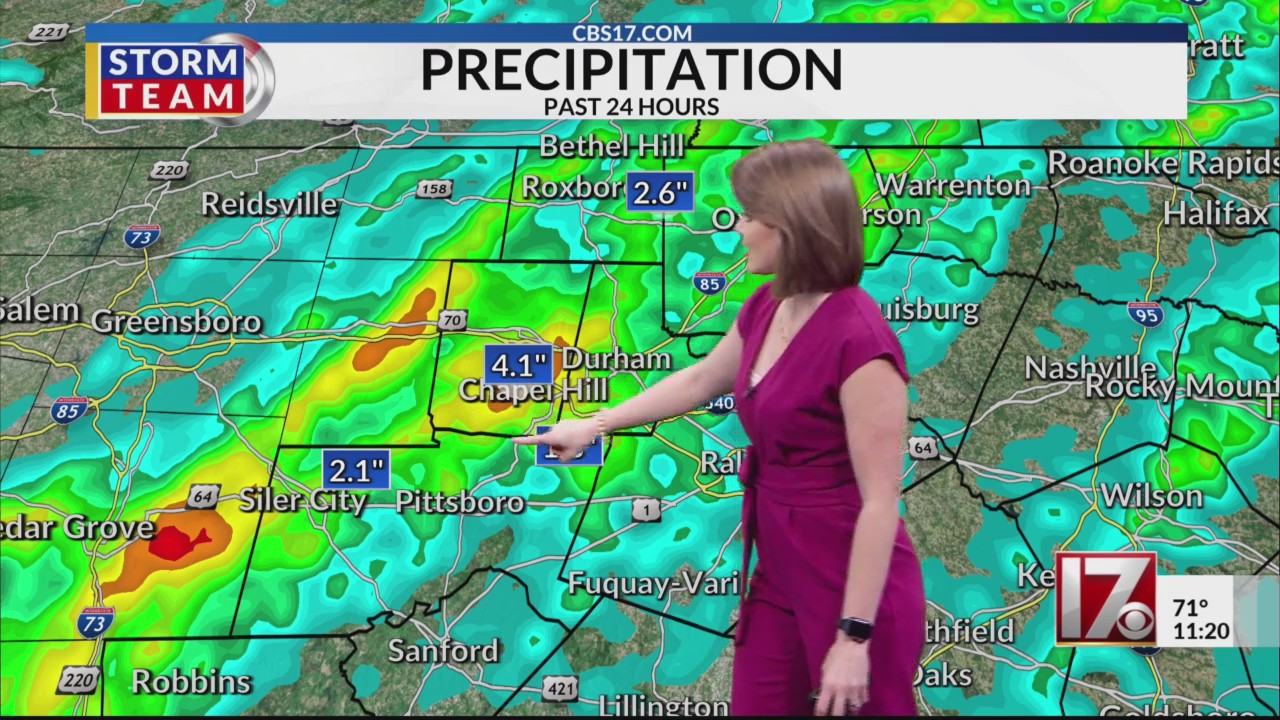Rachel Duensing Friday Night Forecast 6/23/23 – CBS17.com