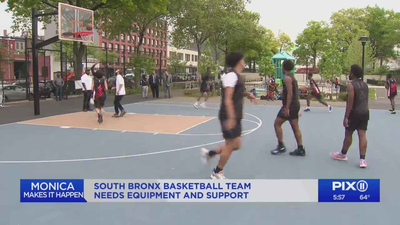 South Bronx basketball team needs equipment and support – PIX11